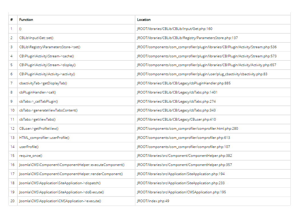 Solved Profile Error 0 Cannot Use Object Of Type Stdclass As Array Joomlapolis Forum